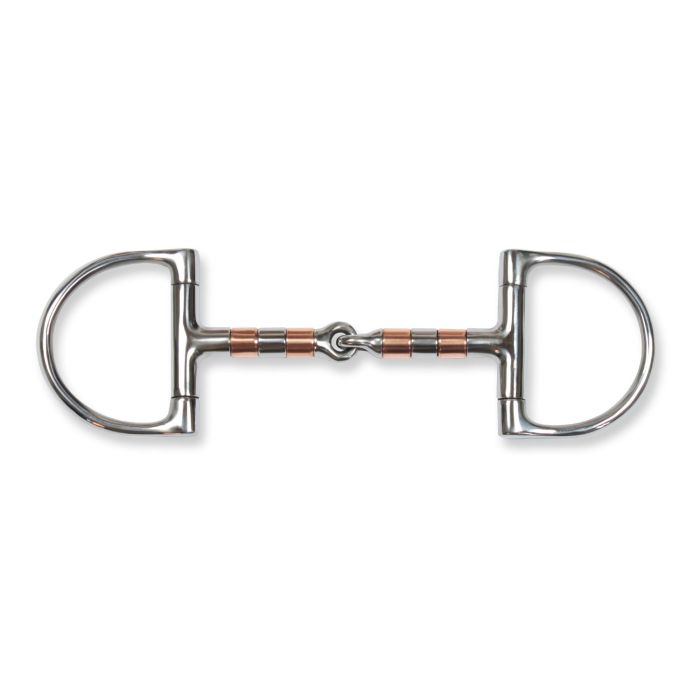 Roller D Ring Snaffle Bit | Tosoni Selleria