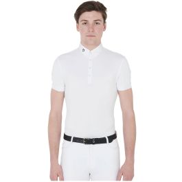 Polo Competición Hombre Equestro Hunt Manga Corta | Tosoni Selleria